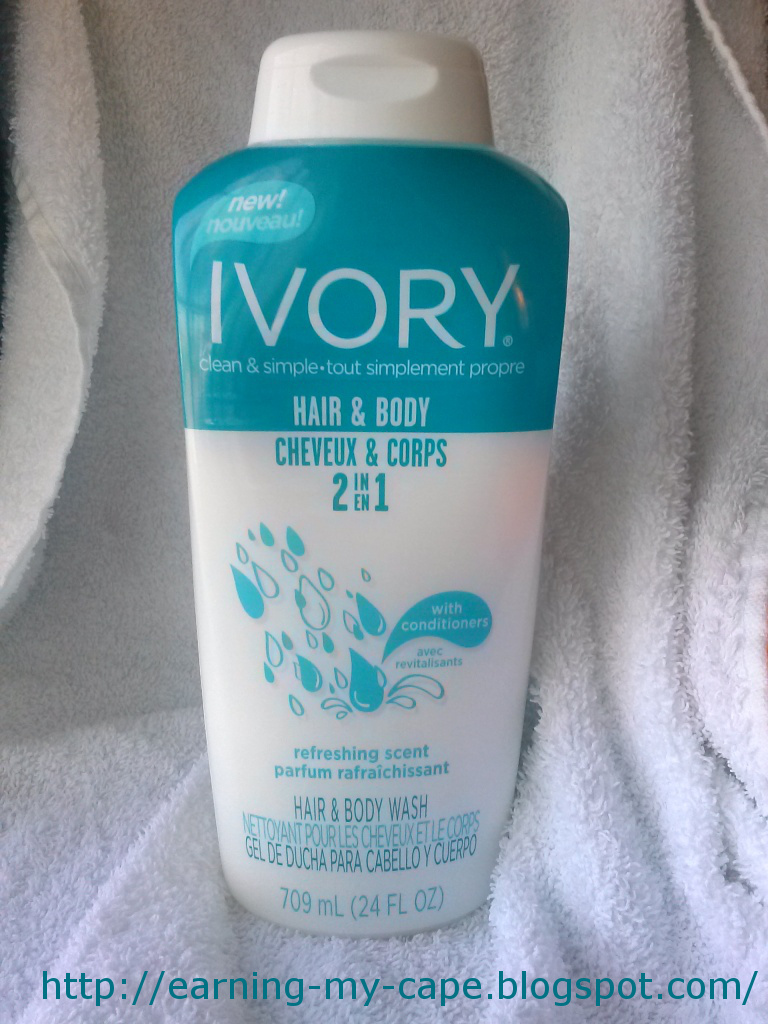 Earning-My-Cape: Product Review: Ivory 2-IN-1