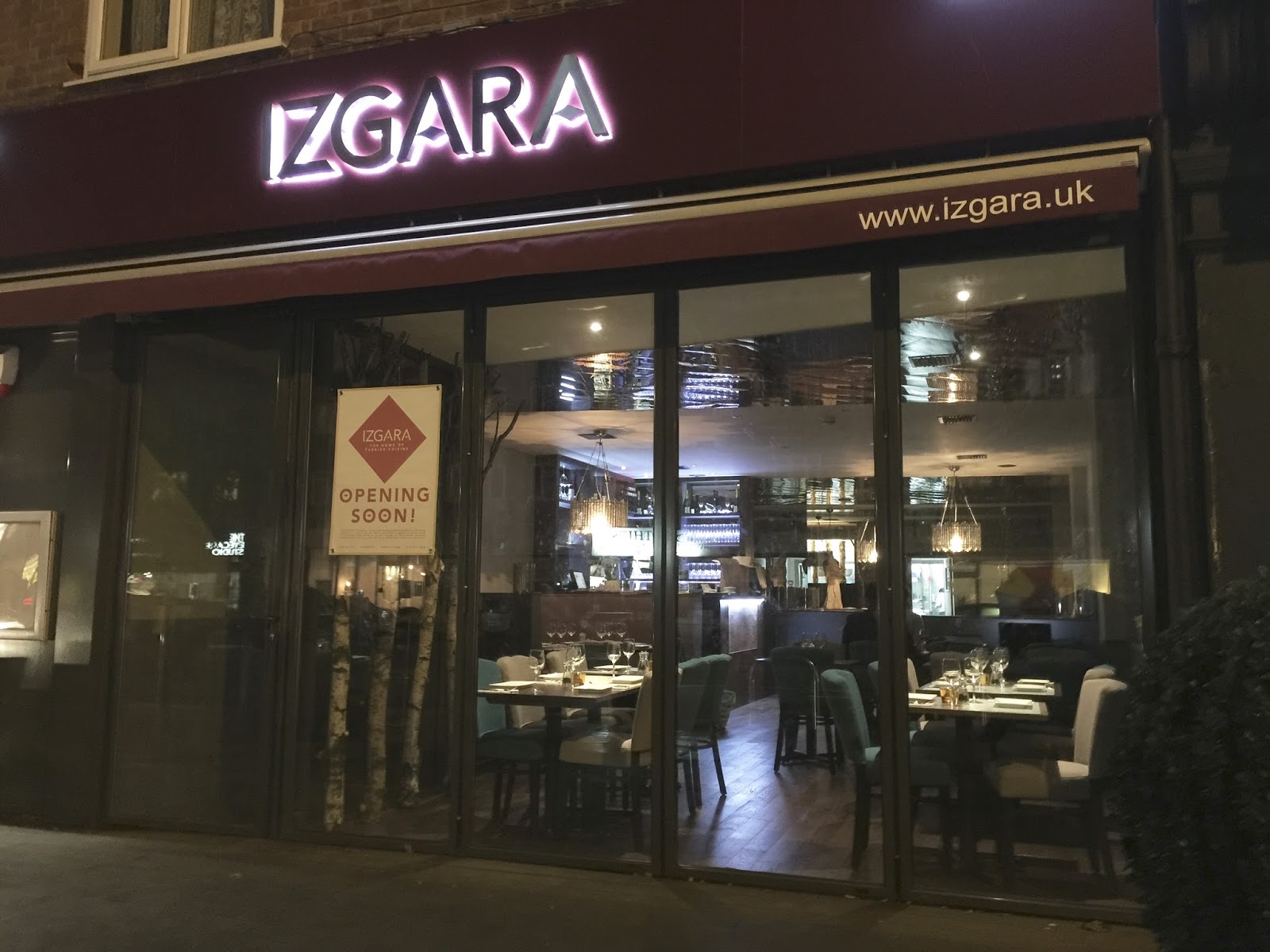 Travel with Angela Lansbury: Izgara Turkish Restaurant in dining ...