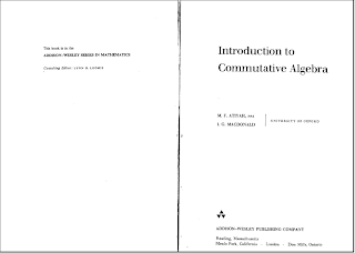 Introduction to Commutative Algebra - M. Atiyah, I. Macdonald ~ Best ...