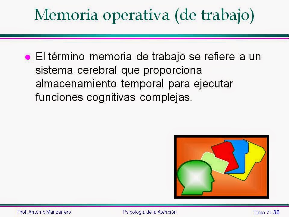Psicología de la Atención - UCM: Funciones ejecutivas