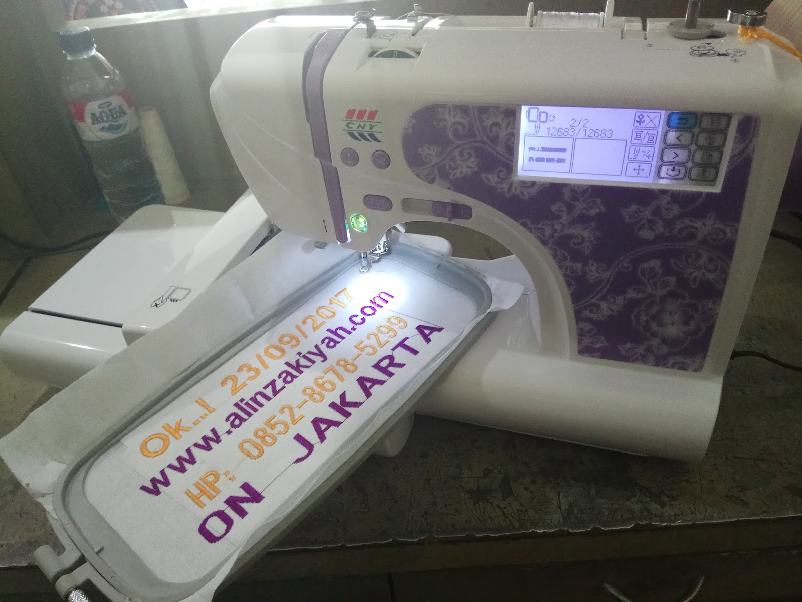 mesin bordir komputer | kursus wilcom punching desain dan teknik bordir ...