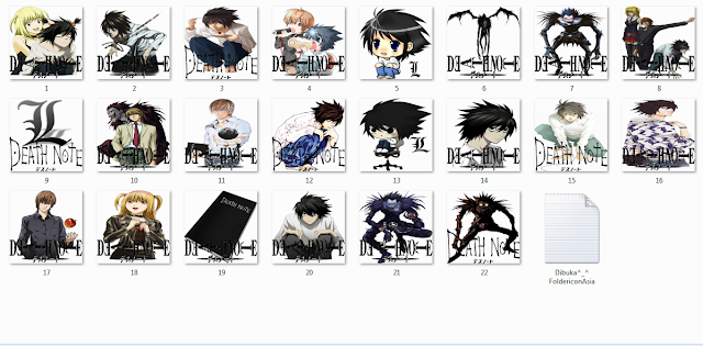 Folder Icon Anime Death Note