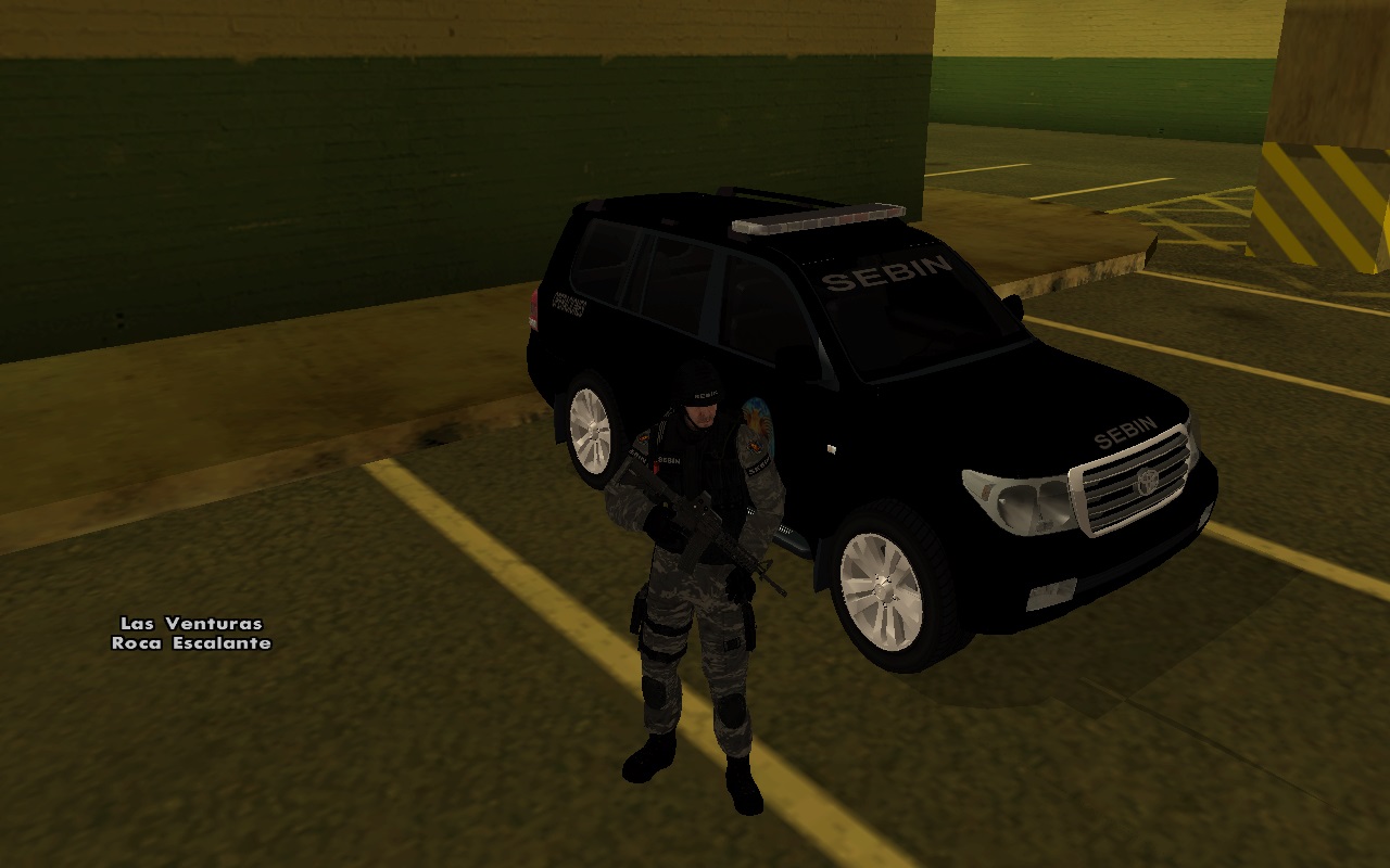 GTA SEV Mods: Toyota LandCruiser 200 del Sebin