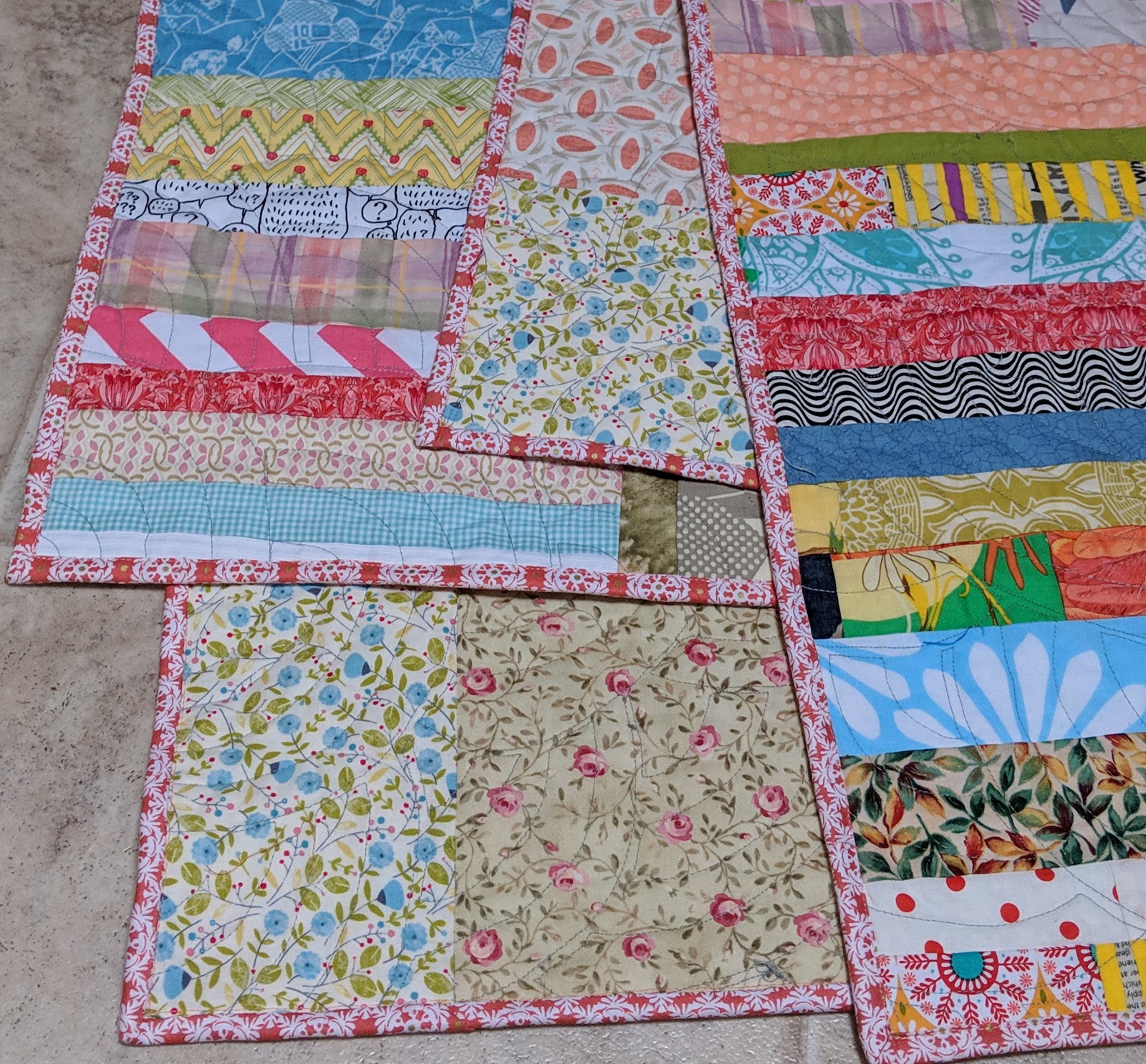 Fret Not Yourself: Medallion Chinese Coins III Quilt Finished
