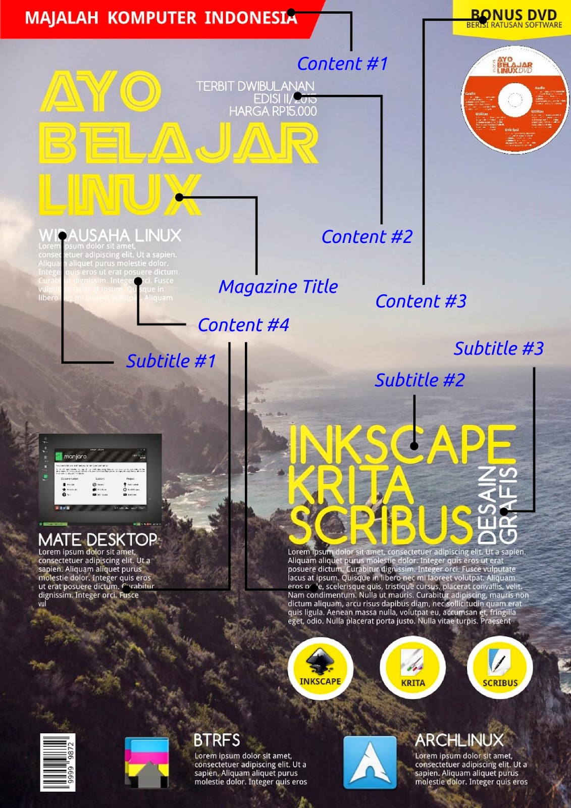 Scribus Basic Tips for Page Layout Design