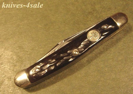 knives-4sale: Boker Tree Brand USA 8248 Red Bone Serpentine Jack Knife