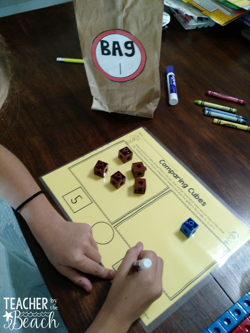 Math with Unifix Cubes - Teacher by the Beach