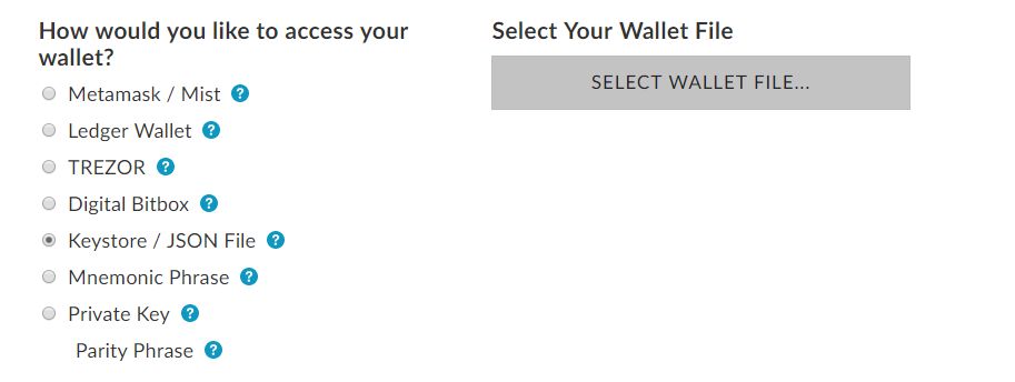MyEtherWallet how to create a wallet | The Cryptocurrency Portal