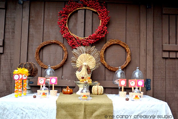Eye Candy Creative Studio: {THANKSGIVING} Table Decor IDEAS