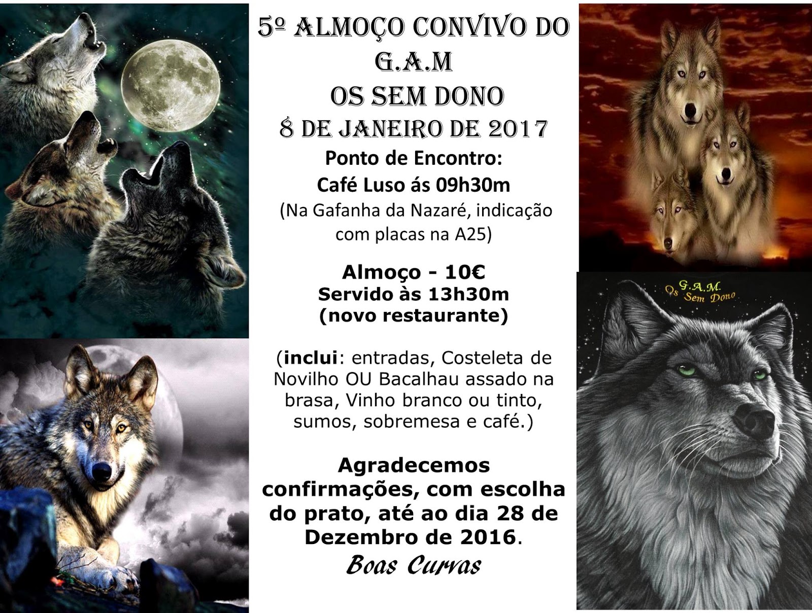 Grupo Motard Os Arrais A Enrolar Punho Desde 070707 5º Almoço Gamos Sem Dono