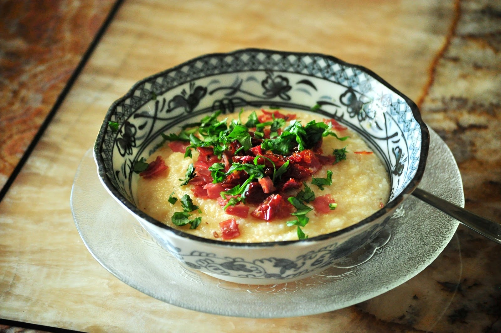 Savory Life: Breakfast: Tangy Grits
