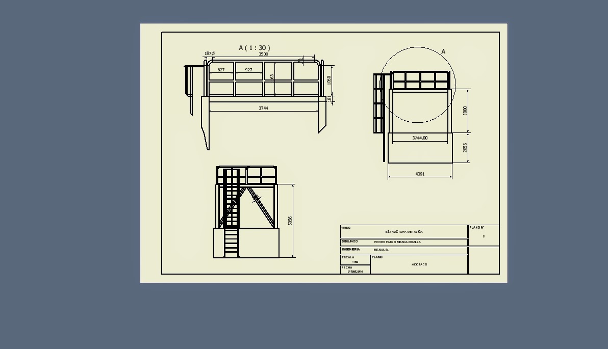 mis ideas: ESTRUCTURA METALICA EN INVENTOR
