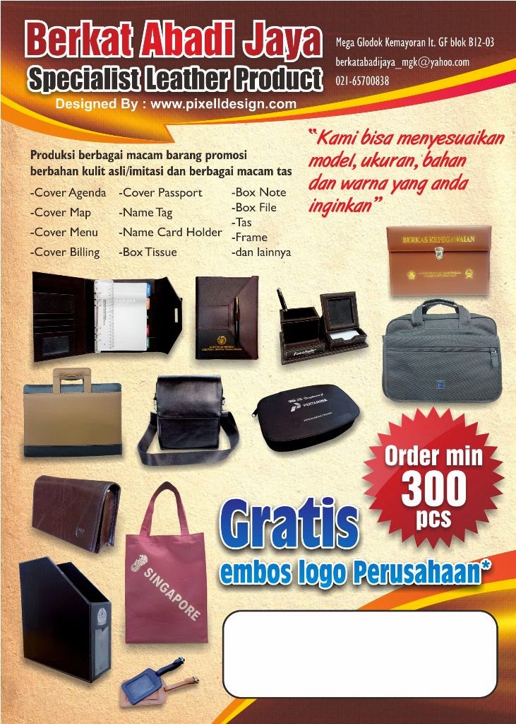 Contoh Brosur Tas Contoh O