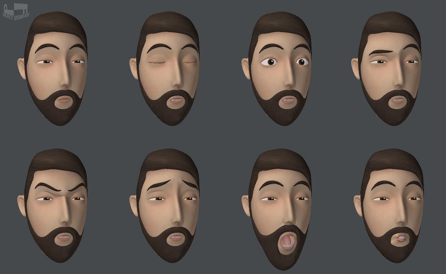 Project February: Stylized Male Character