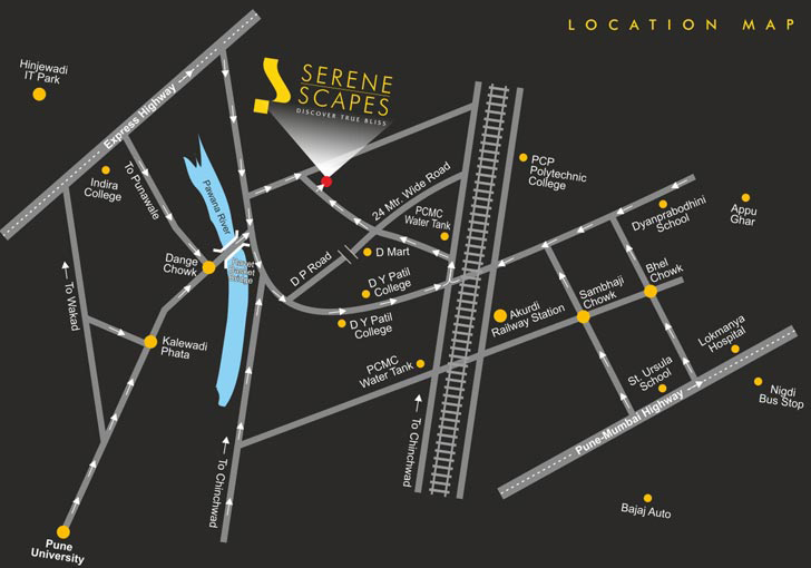 Serene scapes ravet pimpri chinchwad PCMC shinde vasti MIDC road ...