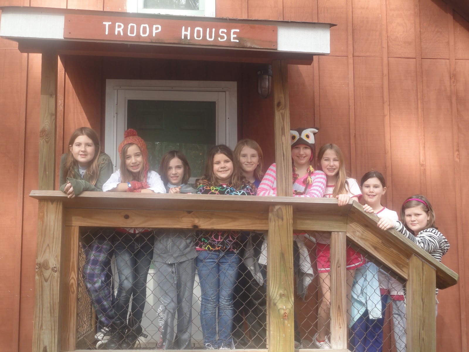 Revelations by a 40-Something Mom: Girl Scout Cabin Camping