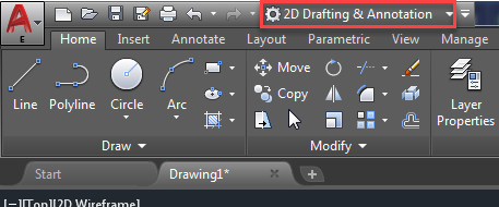 How to draw line di AutoCAD