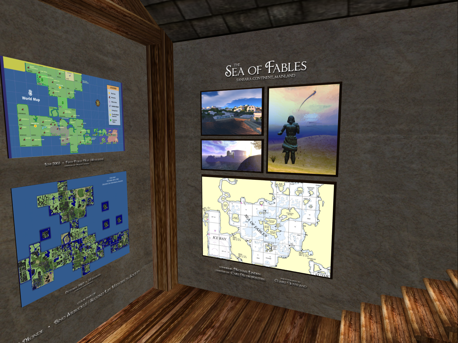 Suzume: Maps of Second Life