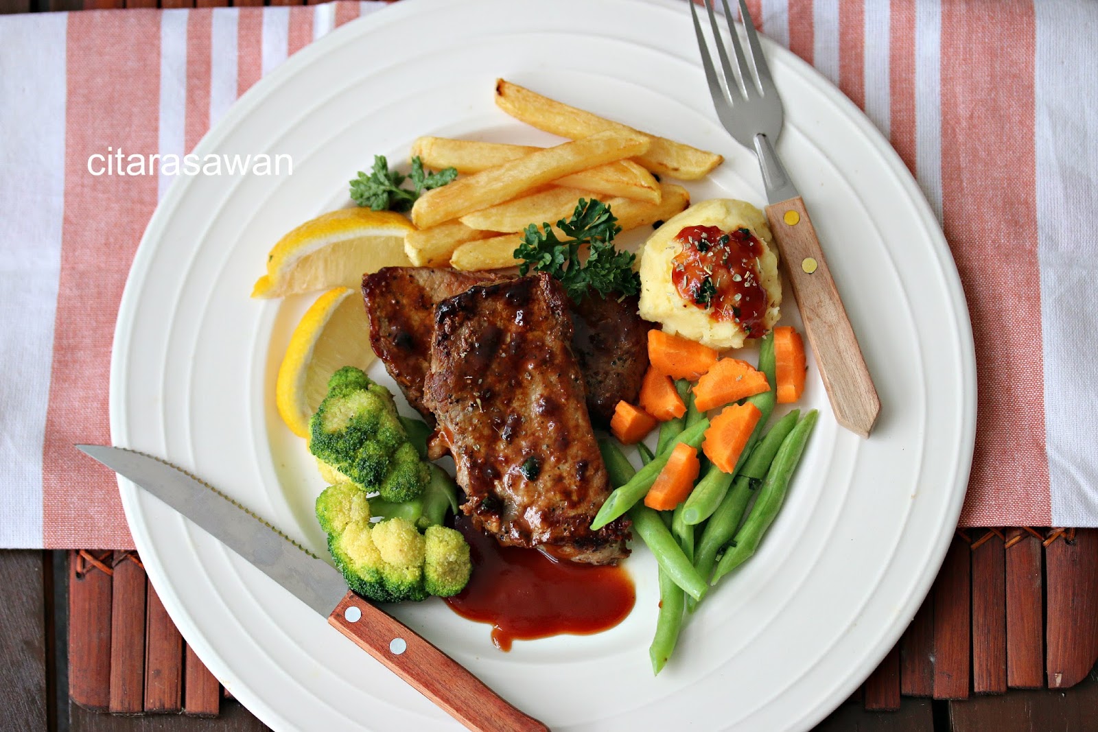 Steak Daging Mudah ~ Resepi Terbaik