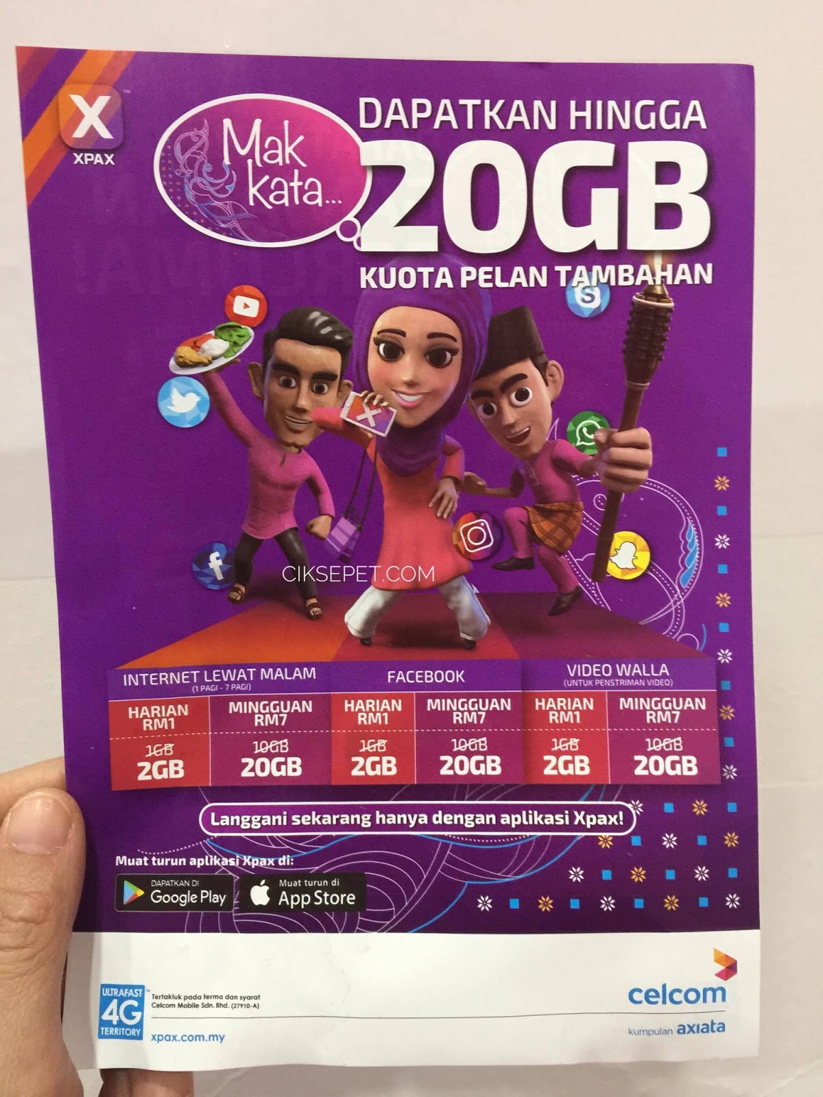 INTERNET PERCUMA CELCOM PROMO RAYA | Cerita Budak Sepet