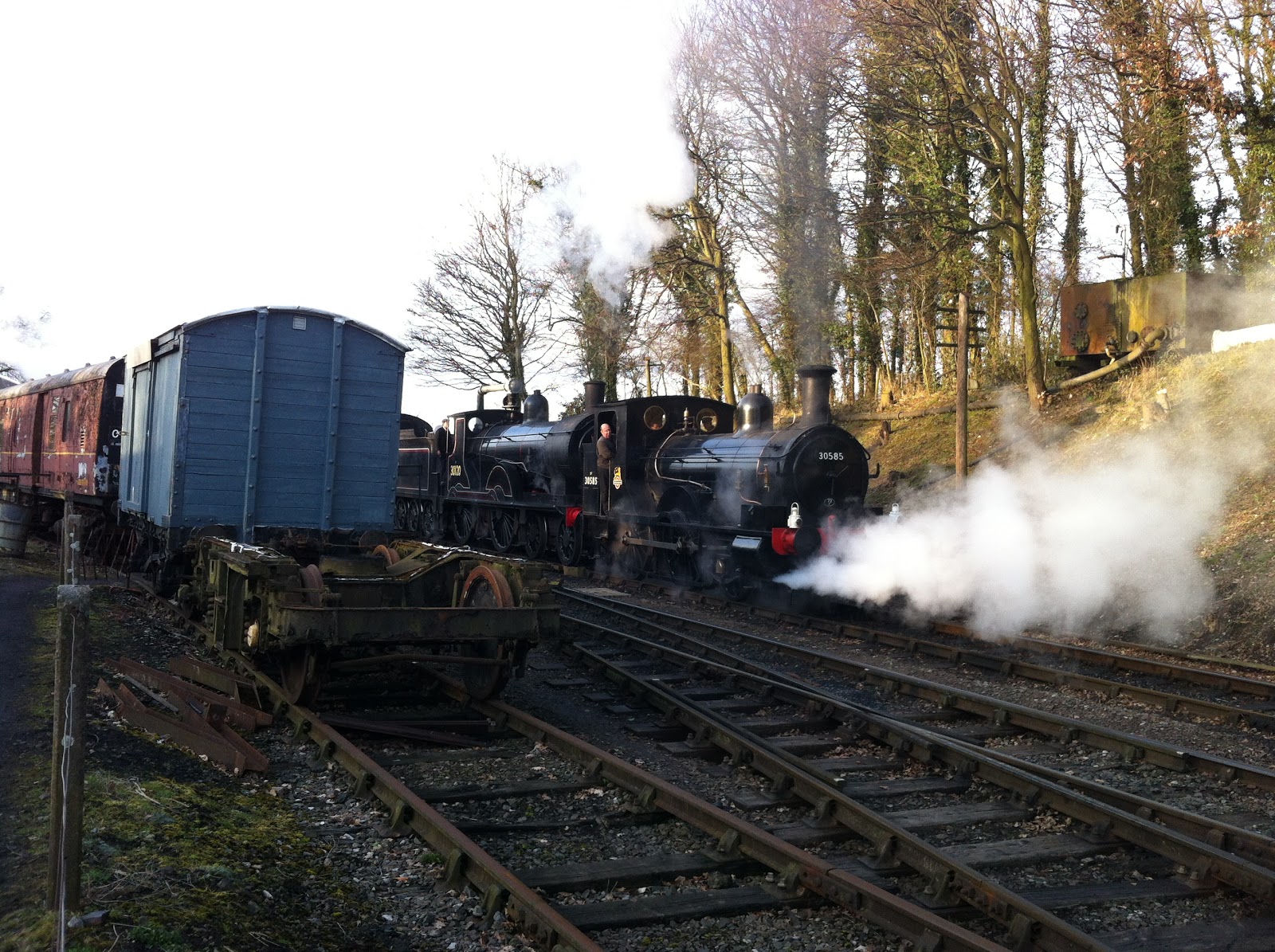 Sam's World: Steam Gala Day 2: Station Pilot with "Sir Gomer"...
