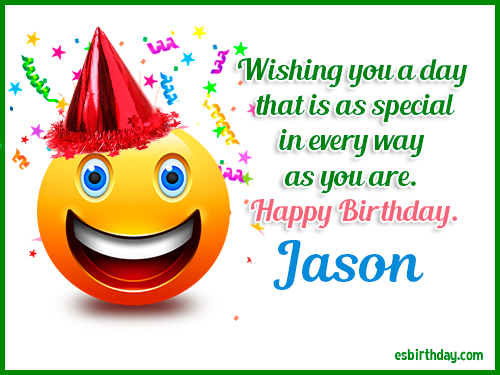 Best Of 50 Happy Birthday Jason Card
