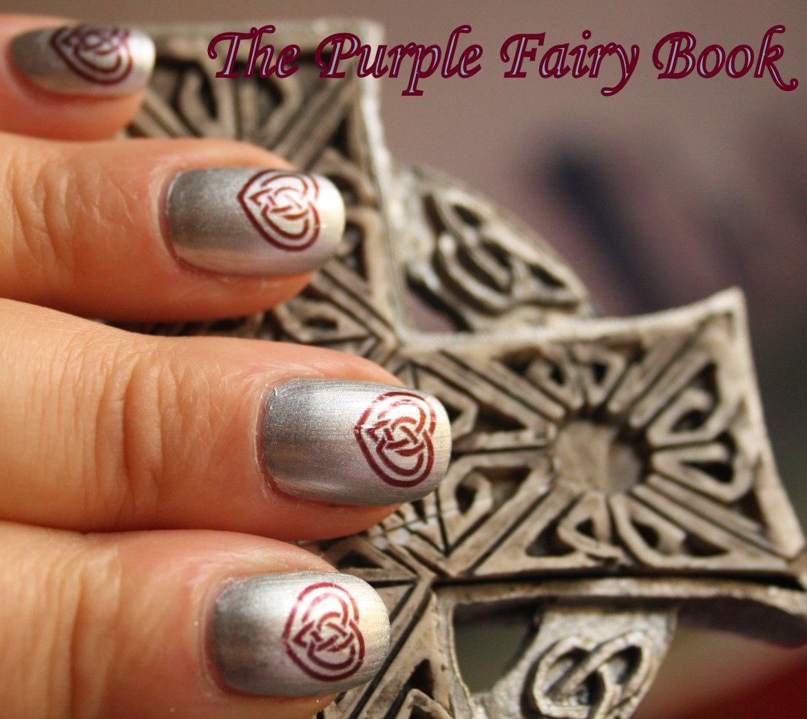 The Purple Fairy Book: St Patrick's Countdown - silver and heart Celtic ...