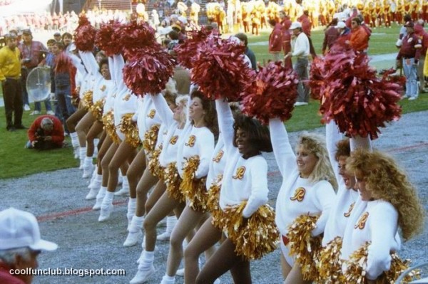 .: Cheerleaders Then and Now