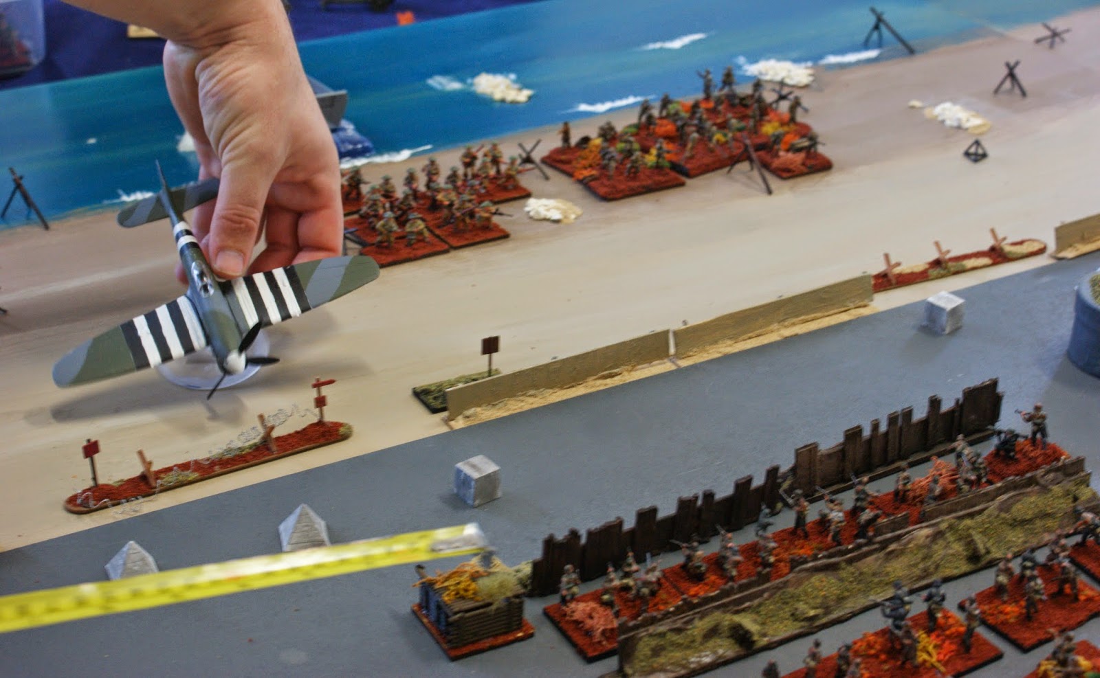 Wargames Obsession: Battle Report: Sword Beach D-Day: Luc-Sur-Mer