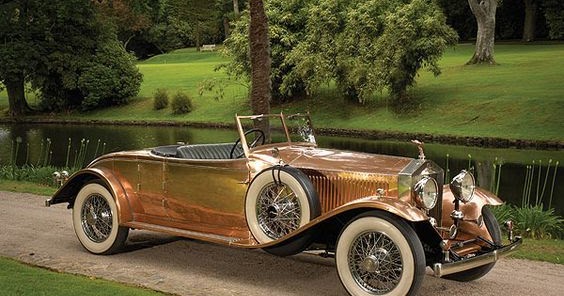 Just A Car Guy: before they made a good copper colored paint I suppose...