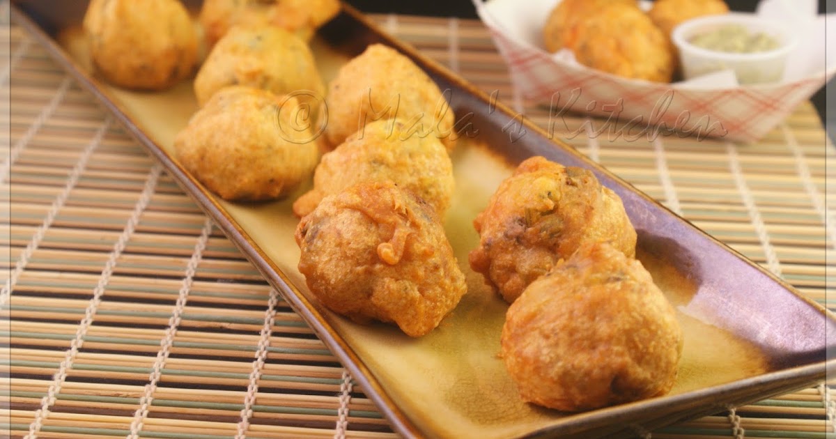 Vegetable Bonda - Malas-Kitchen