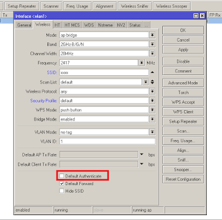 Mikrotik Wireless Filtering Mac Address - Belajar Dunia IT
