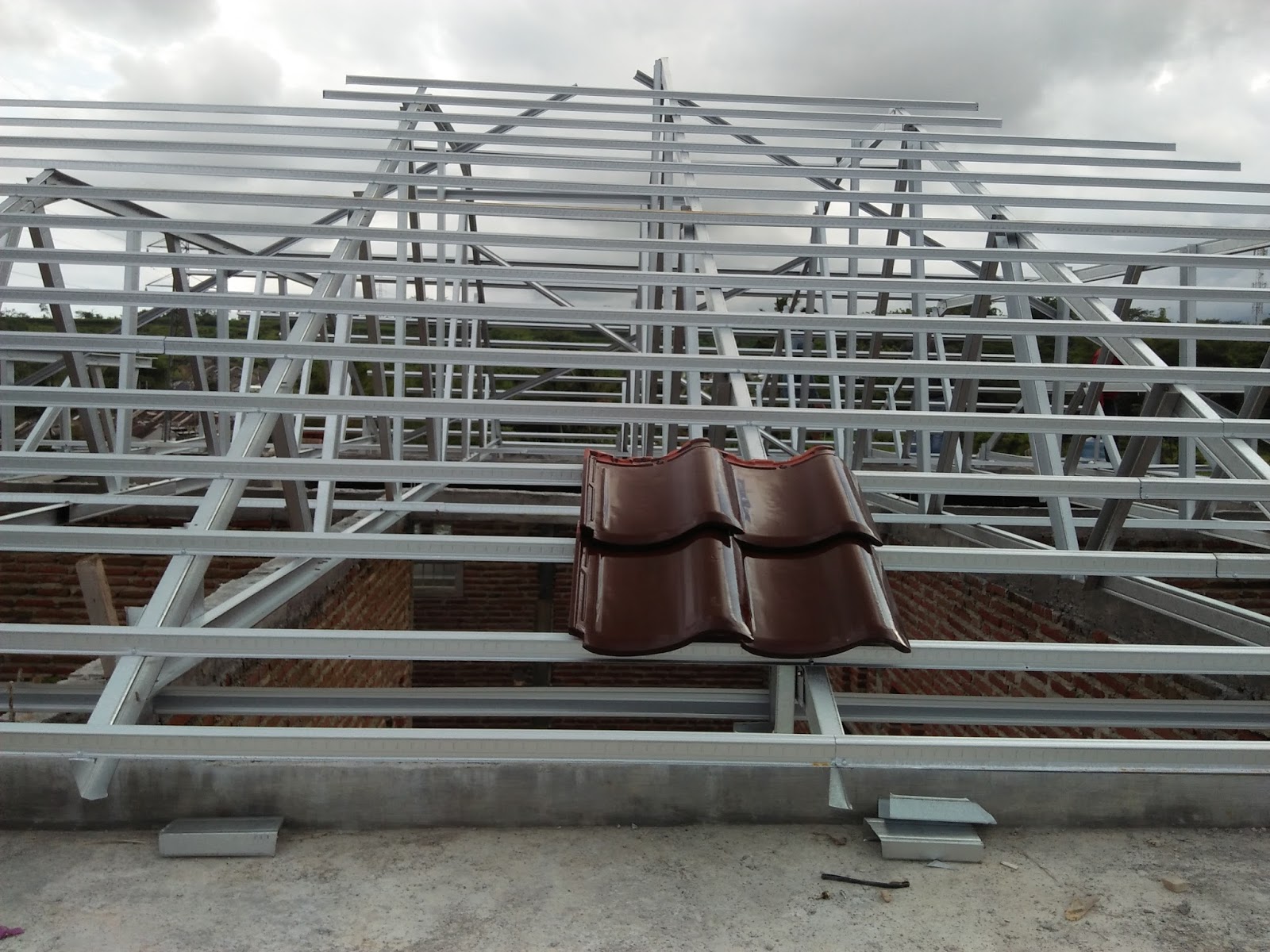 PENGERTIAN RANGKA ATAP BAJA RINGAN