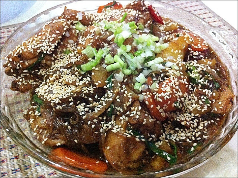 Little Cookery Book: Jjimdak (Korean Steamed Chicken)