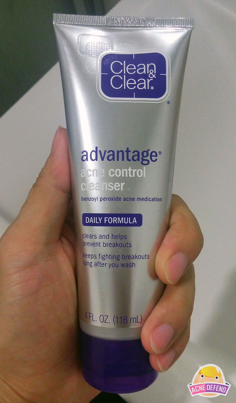 รีวิว Clean & Clear Advantage Acne Control โฟมล้างหน้าและครีมแต้มสิว ...