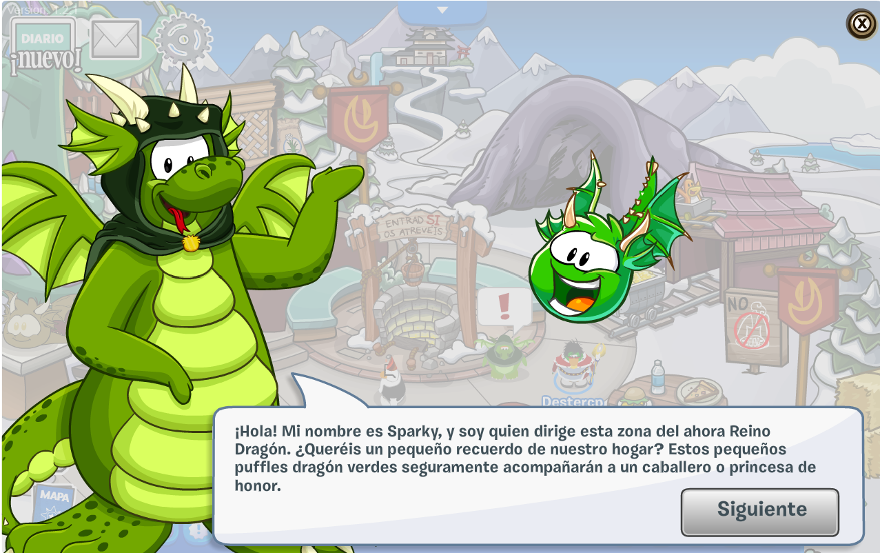 Tutorial: En Busca del Puffle Dragón