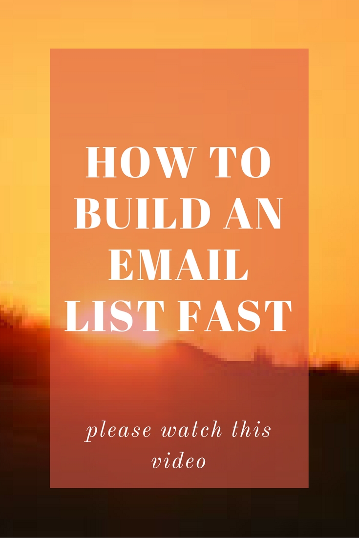 How To Build an Email List Fast | Email Marketing Training & Tools