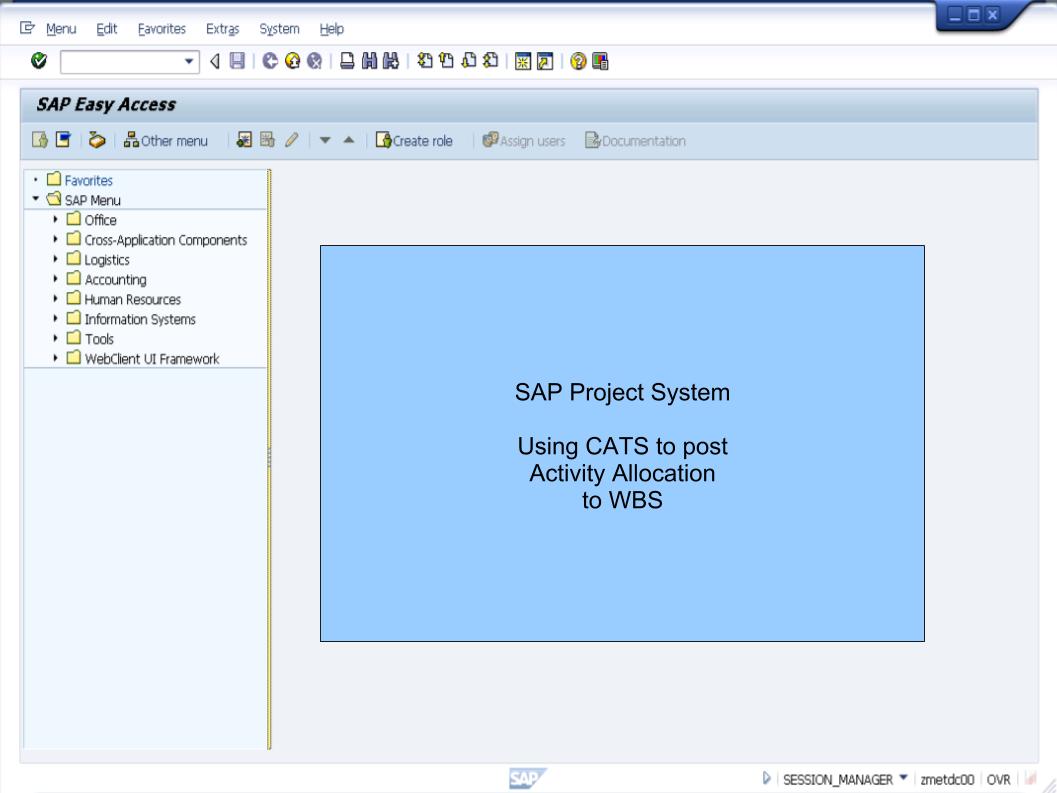 青蛙SAP分享 Froggy's SAP sharing: Project System (WBS w/o Network ...