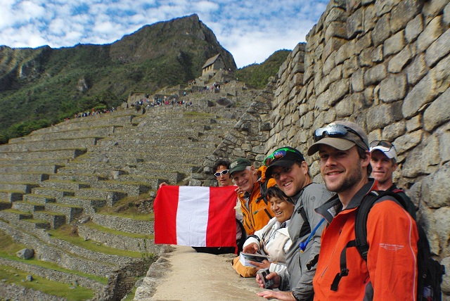 Inca Runners at Machu Picchu - Streets of Lima