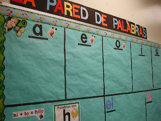 Dual Language Diva: La Pared de Palabras/The Spanish Word Wall
