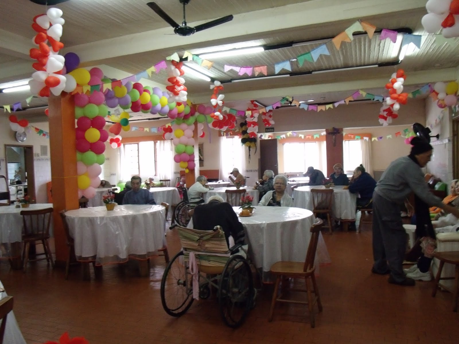 Jornalidade: Visita ao asilo São Vicente de Paula