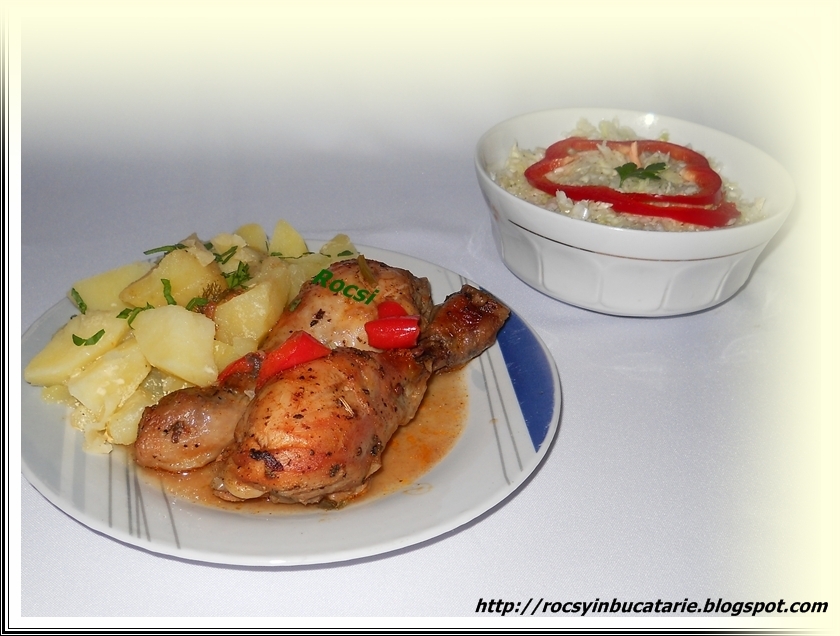 Rocsy in bucatarie: Copanele in punga la cuptor