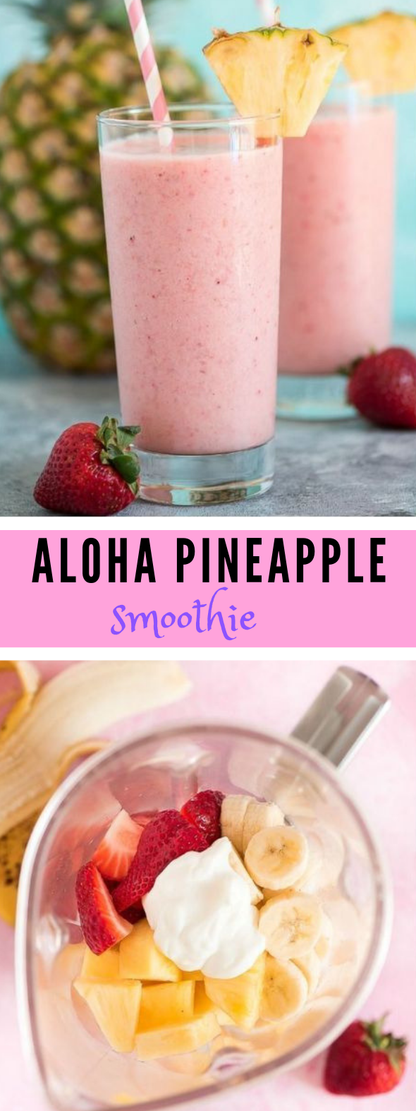 ALOHA TROPICAL SMOOTHIE #delicious #smoothie