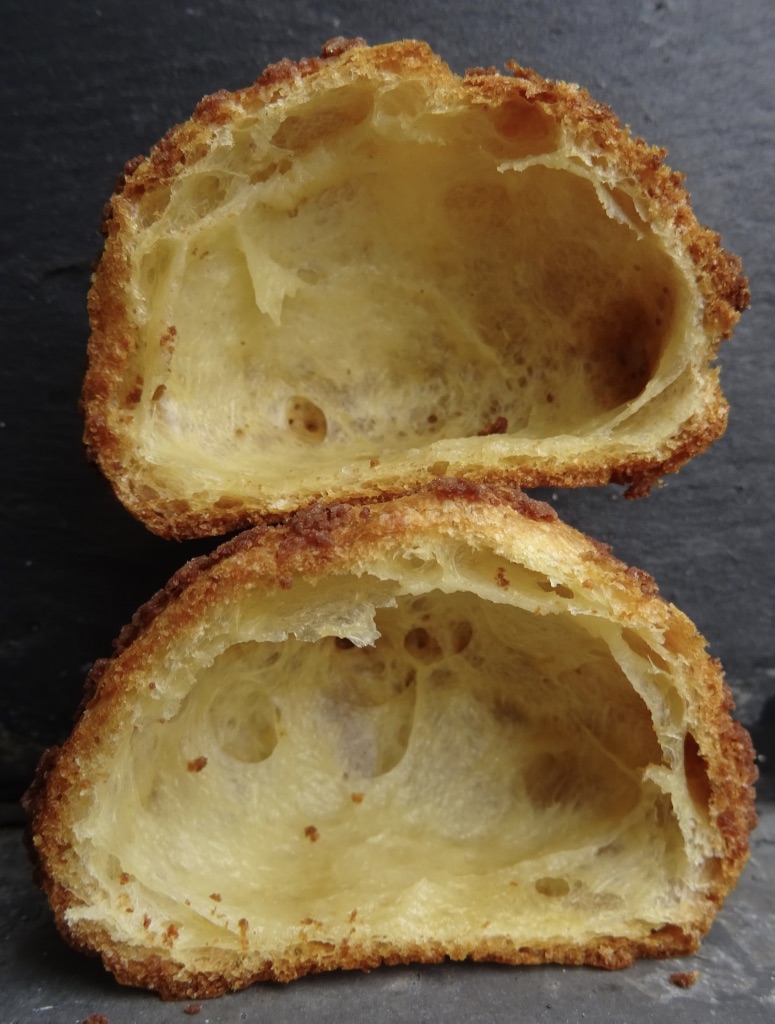 Les choux craquelin au chocolat