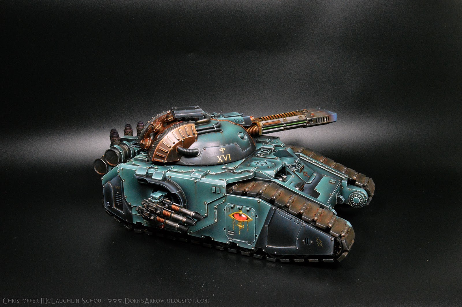 Dorn's Arrow: Glaive Super-heavy Special Weapons Tank - Sons of Horus
