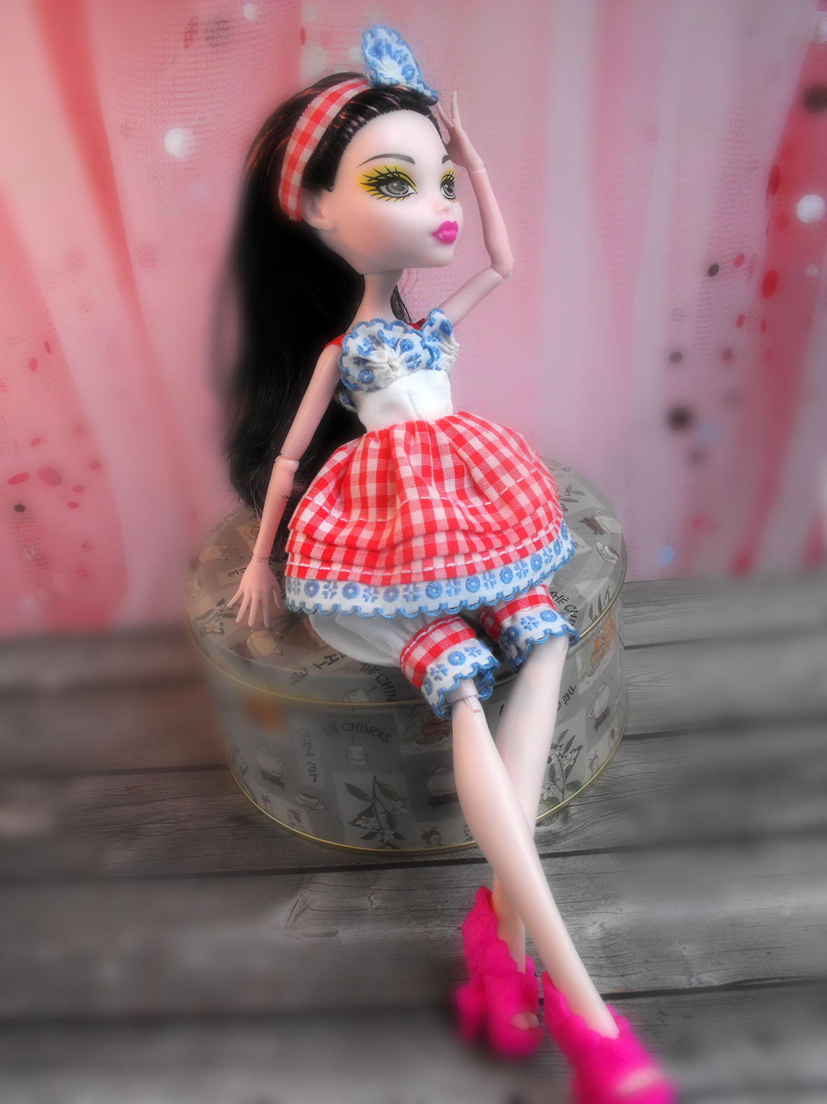 Magikk Monster high ooak dolls and clothes: Summer set red, white and ...