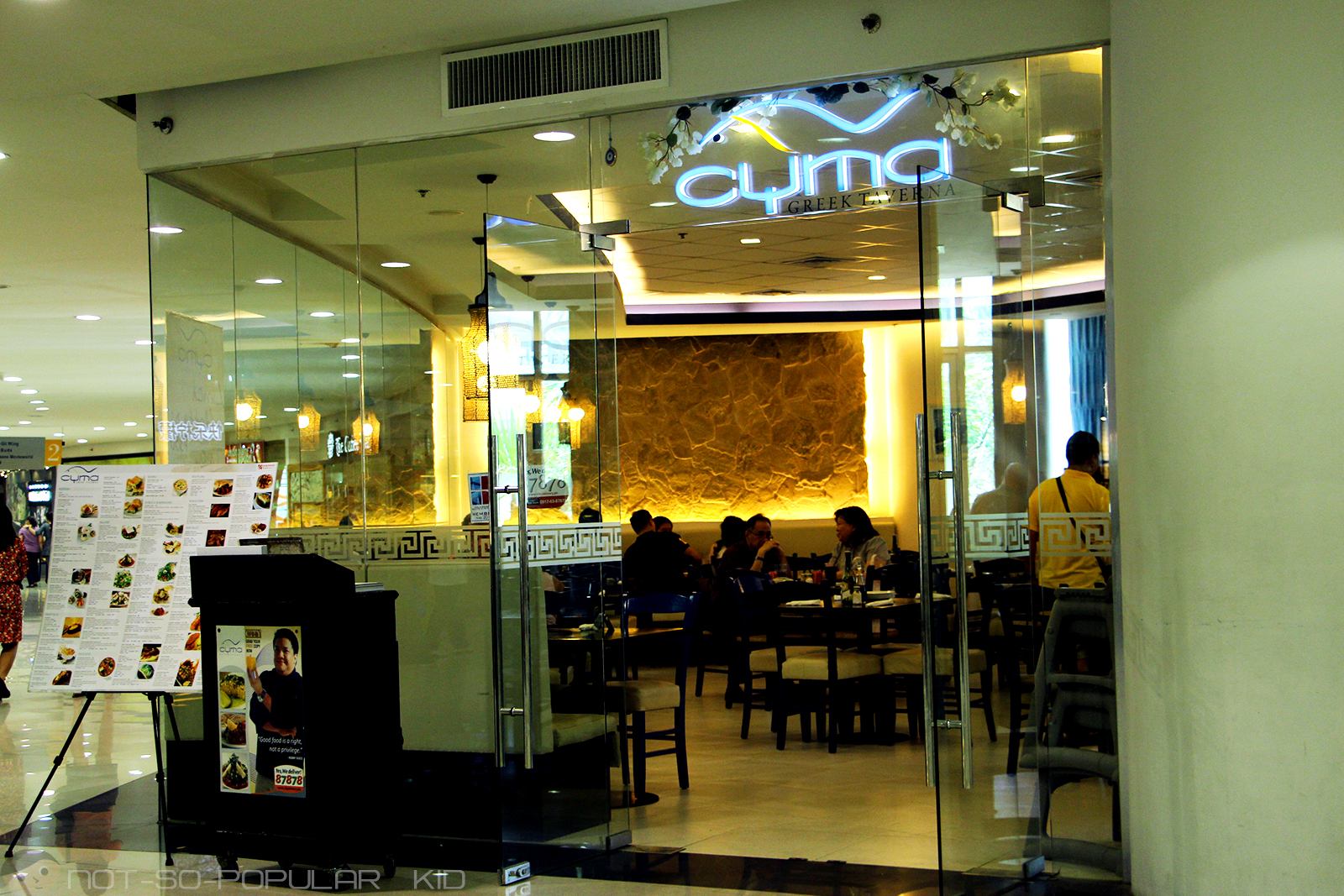 CYMA: An Awesome Greek Restaurant for a Unique Dining - A Not-So ...