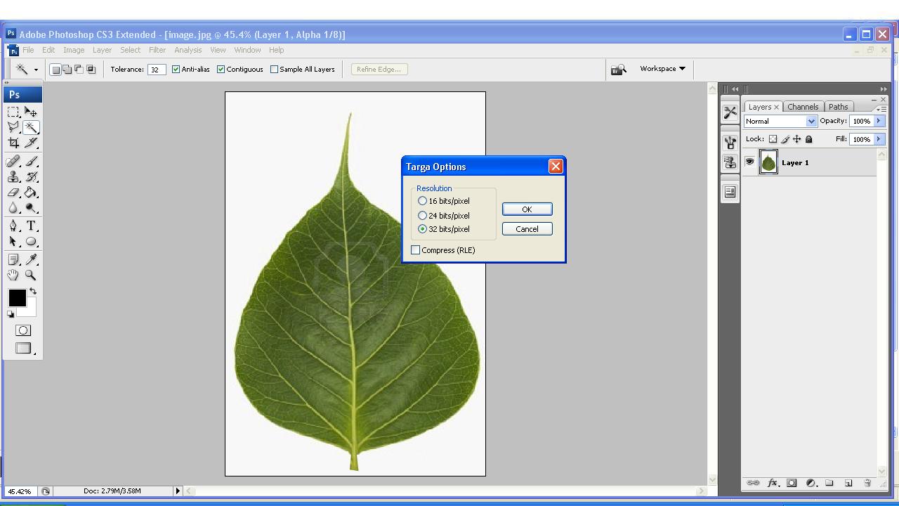 3d tutorials: Alpha in Photoshop