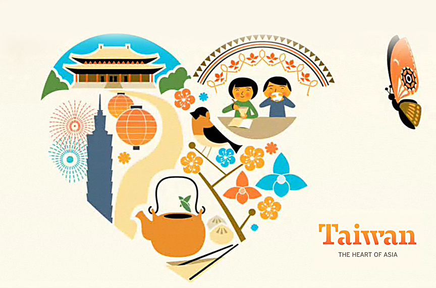 Travel Asia: Thoughts: Taiwan's New Logo and Slogan