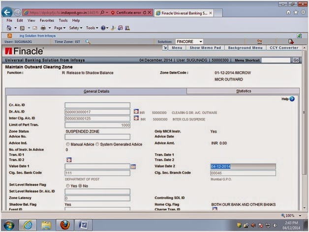 Steps for Opening of Accounts in Finacle - POFINACLEGUIDE
